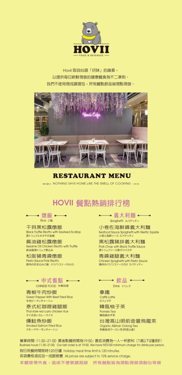 高雄餐廳TOP推薦：Hovii Cafe福華一樓的夢幻下午茶饗宴 - 貪吃鬼熊熊－美食/攝影/旅遊