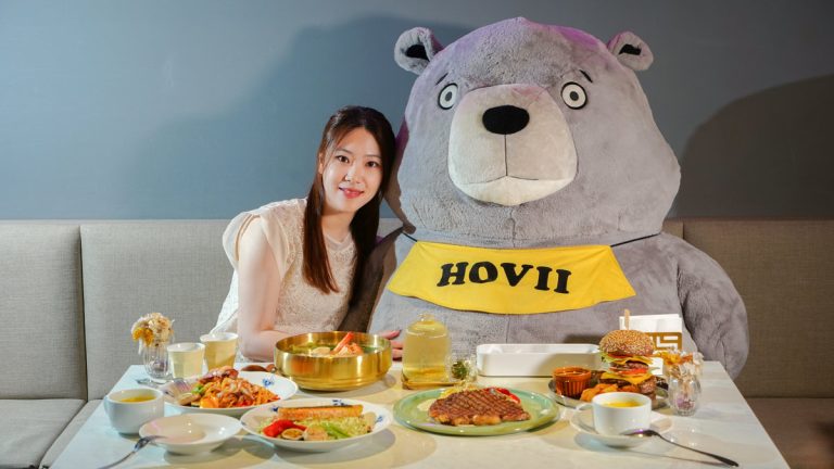 高雄餐廳TOP推薦：Hovii Cafe福華一樓的夢幻下午茶饗宴 - 貪吃鬼熊熊－美食/攝影/旅遊